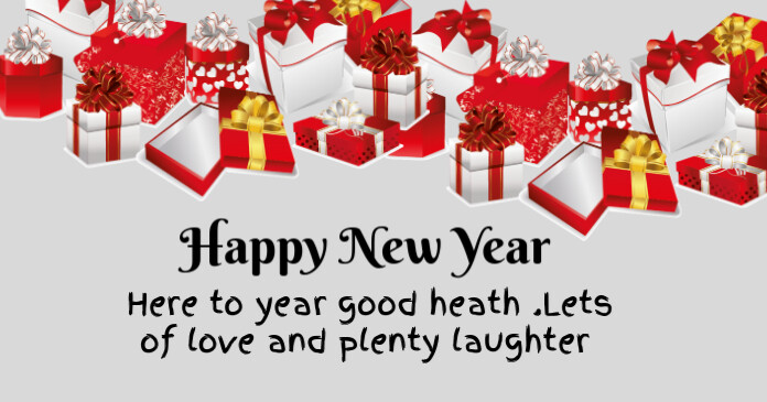 HAPPY New Year gifts wishes Template | PosterMyWall