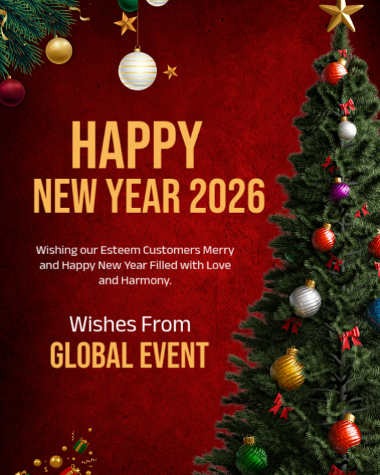 happy new year happy new year flyer Template | PosterMyWall