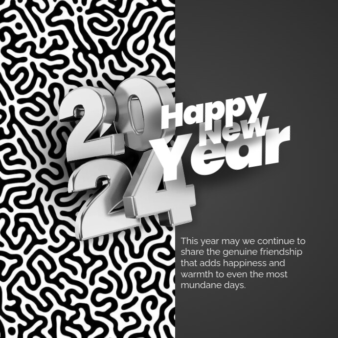 Happy New Year Instagram Post Template | PosterMyWall