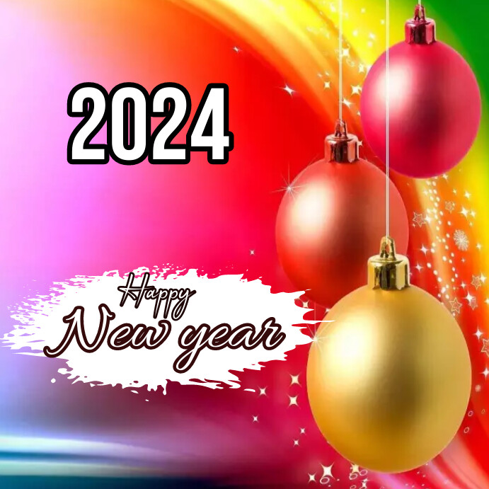 Copy of Happy new year instagram post | PosterMyWall