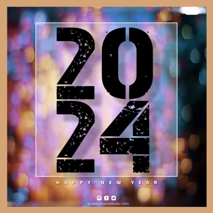 happy new year instagram post Template | PosterMyWall