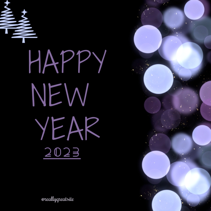 Happy New Year Instagram Post Template | PosterMyWall
