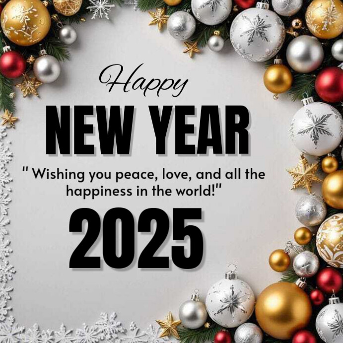 Happy New Year Instagram Post Template | PosterMyWall