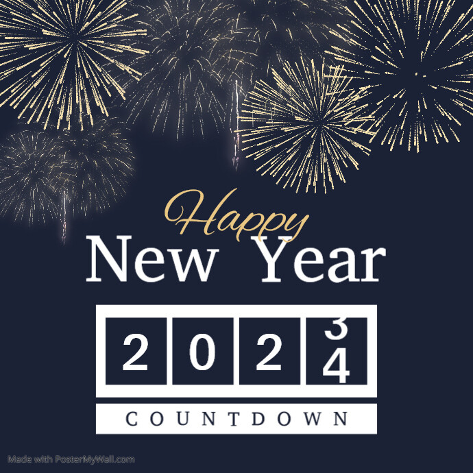 Happy New Year Instagram post Template | PosterMyWall