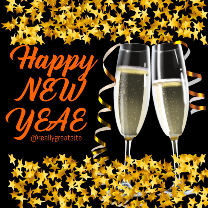 Happy New Year Instagram Post Template | PosterMyWall