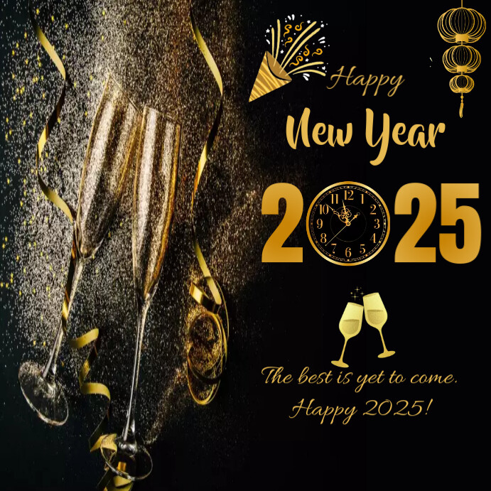 Happy new year Instagram post Template | PosterMyWall