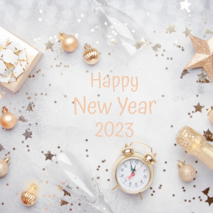 Happy New Year Instagram Post. Template | PosterMyWall