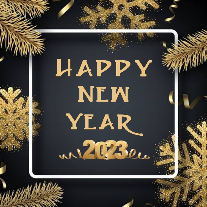 Happy New Year Instagram Post. Template | PosterMyWall