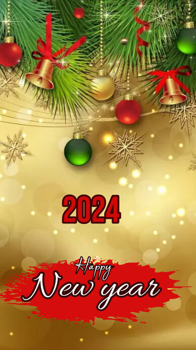Happy new year instagram story Template | PosterMyWall