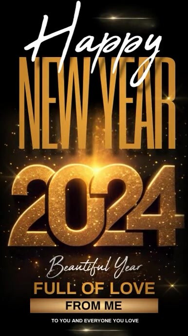 happy new year instagram story post Template | PosterMyWall