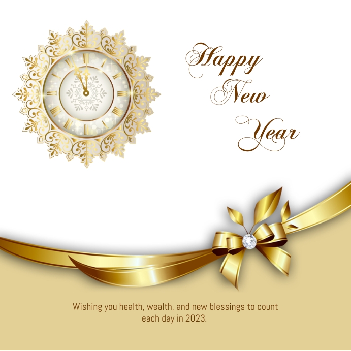 Happy new year instragram post (1) Template | PosterMyWall