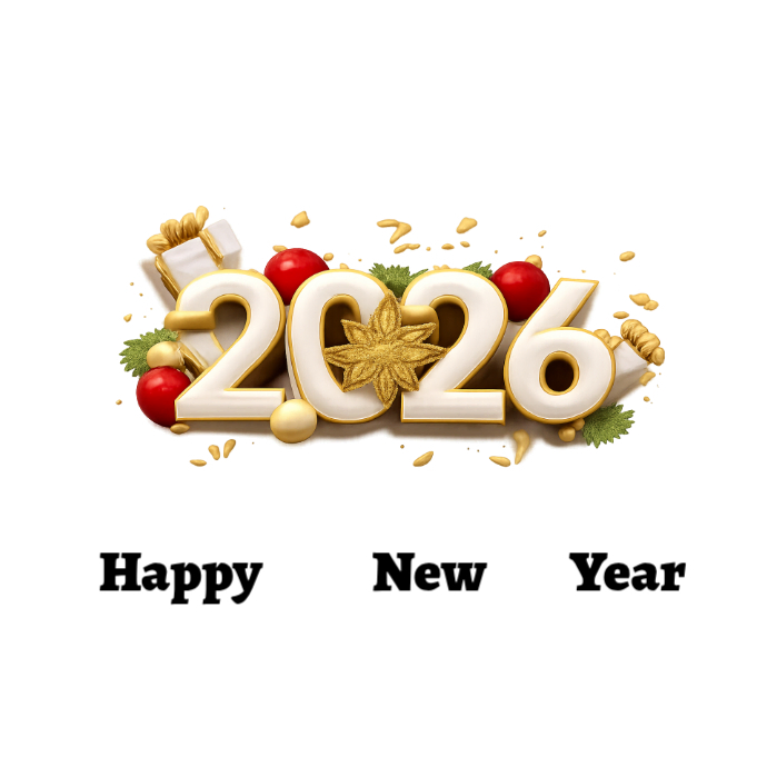 Happy New Year Logo Template | PosterMyWall