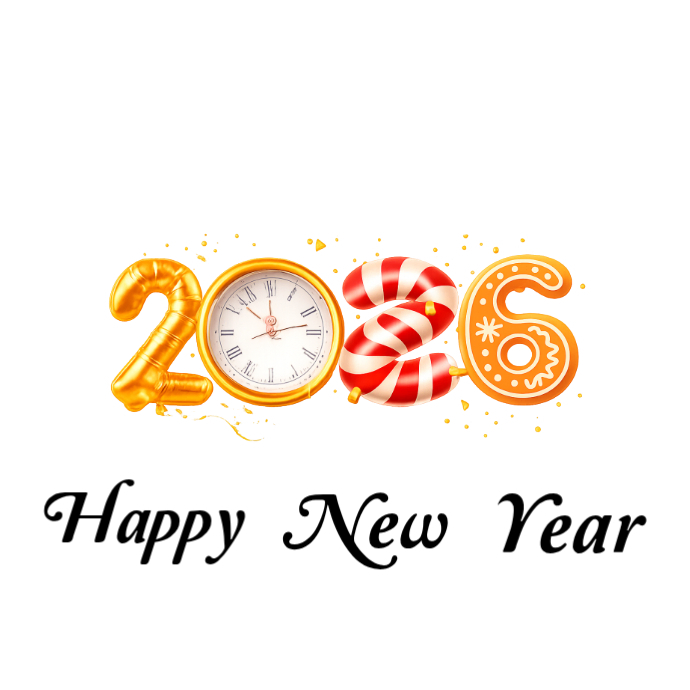 Happy New Year Logo Template | PosterMyWall