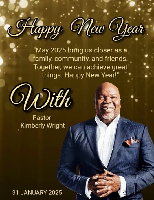 happy new year message Template | PosterMyWall