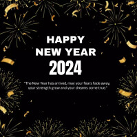 Happy New Year Online Greeting Card Template | PosterMyWall