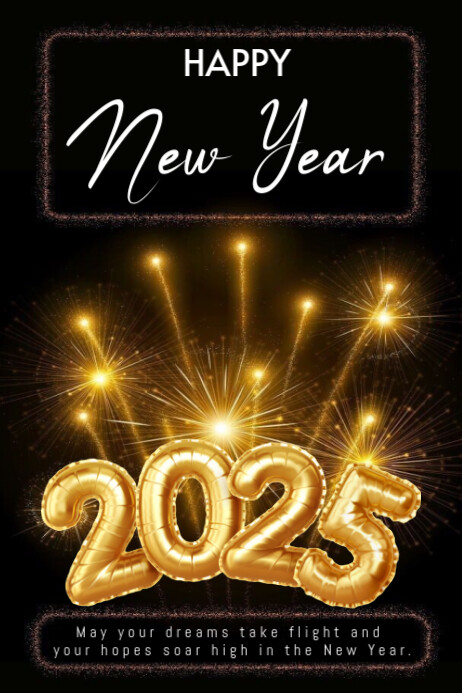 Happy New Year Online Greeting Card Template | PosterMyWall