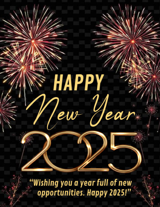 Happy New Year Online Greeting Card Template | PosterMyWall