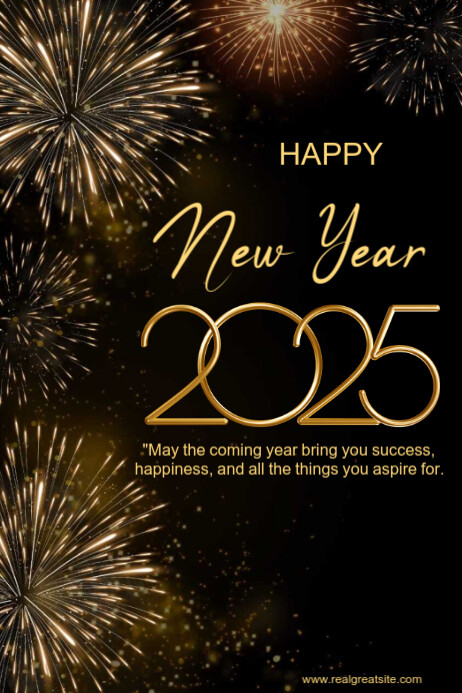 Happy New Year Online Greeting Card Template | PosterMyWall