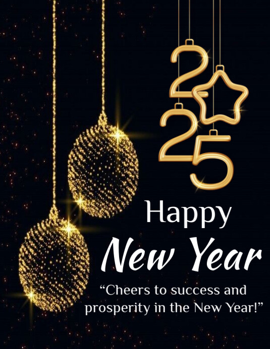 Happy New Year Online Greeting Card Template | PosterMyWall