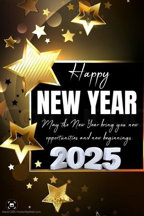 Happy New Year Online Greeting Card Template | PosterMyWall