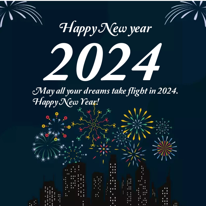 Happy New year Post Template | PosterMyWall