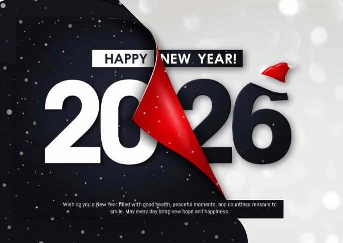 Happy New Year Postcard Template | PosterMyWall