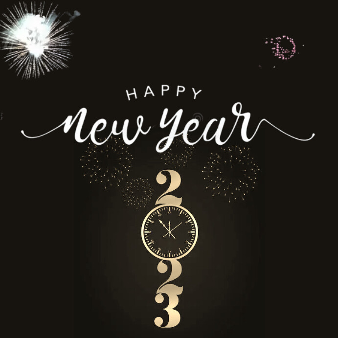happy new year poster 2023 Template | PosterMyWall
