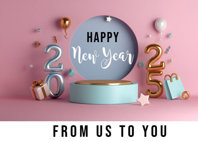Happy new year poster ad design Template | PosterMyWall