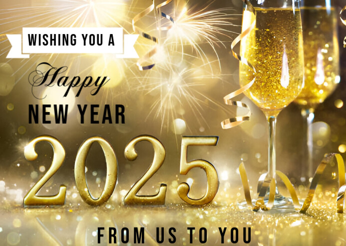 Happy new year poster ad design Template | PosterMyWall