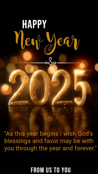 Happy new year poster ad design Template | PosterMyWall