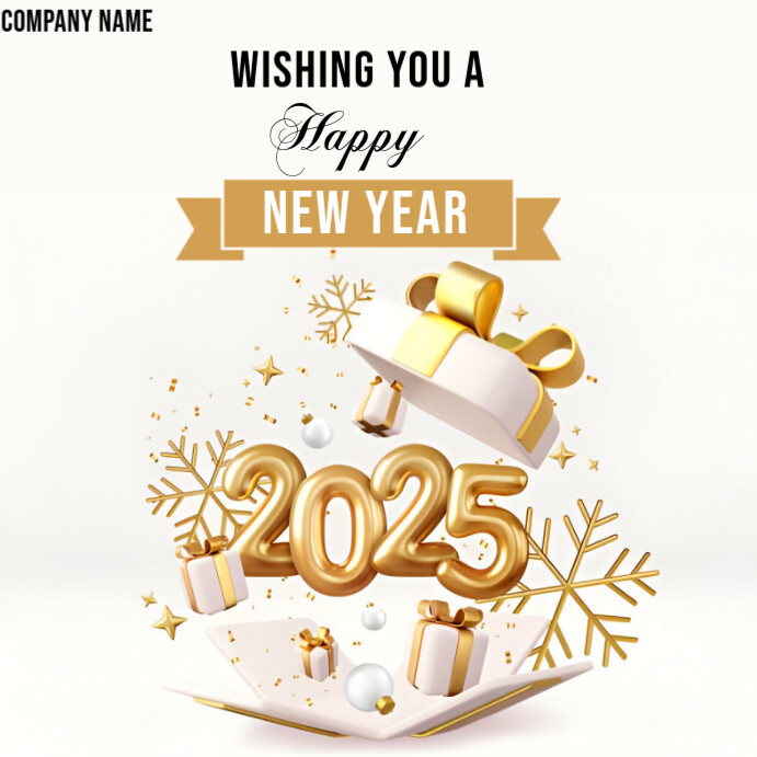 Happy new year poster ad design Template | PosterMyWall