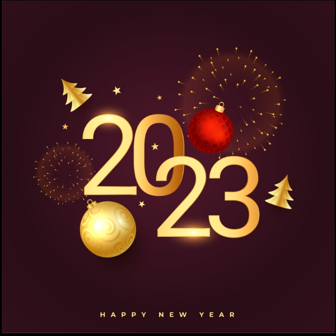 Happy new year poster design 2023 ( Template | PosterMyWall