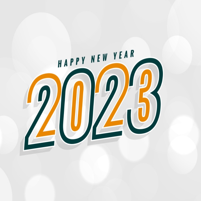Plantilla de Happy new year poster design 2023 | PosterMyWall
