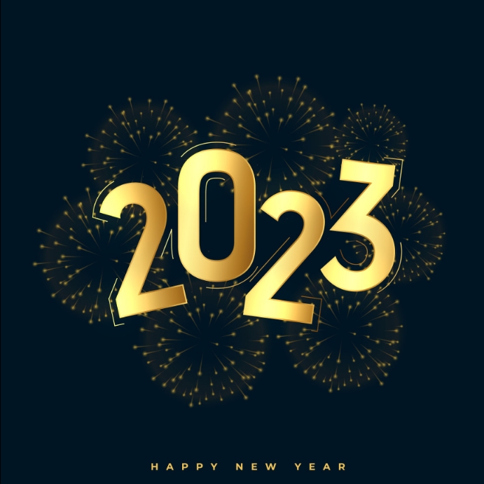 Happy new year poster design 2023 Template | PosterMyWall