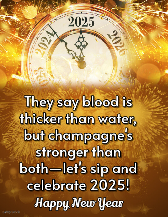 Happy New Year quotes wish messages Template | PosterMyWall