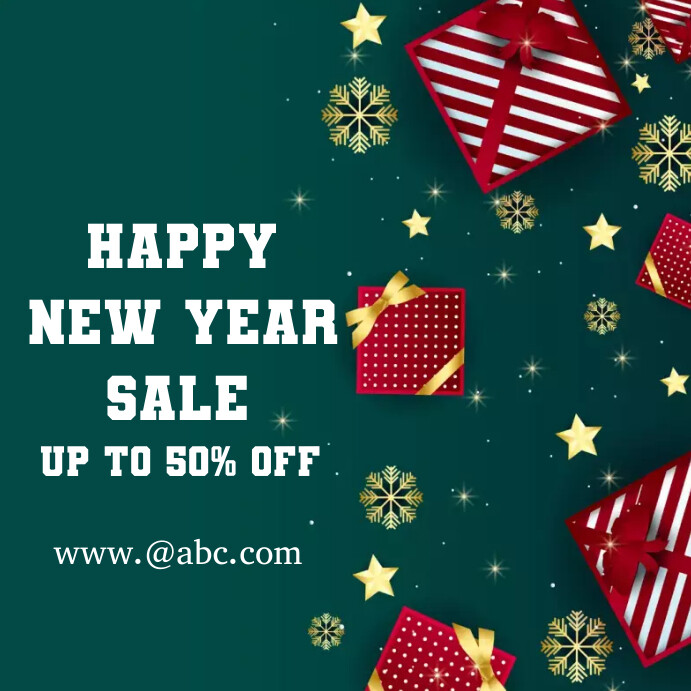 Happy new year sale templates | PosterMyWall