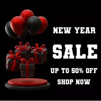 Happy new year sale templates | PosterMyWall
