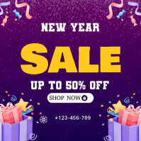 Happy new year sale templates | PosterMyWall