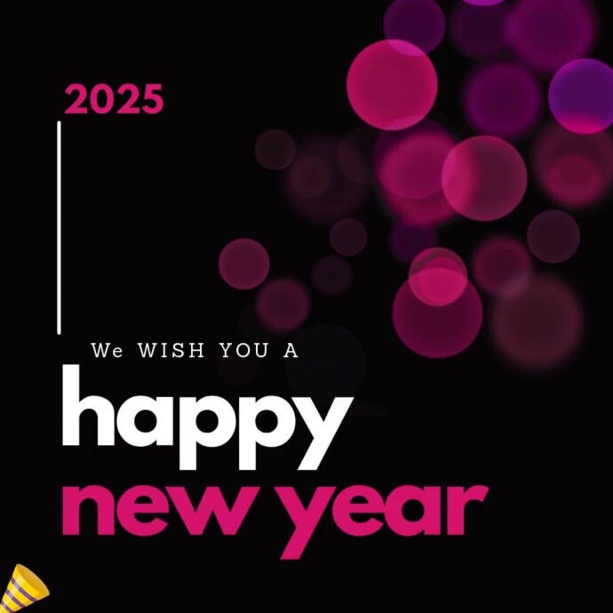 Happy New Year Social Media Post Template | PosterMyWall
