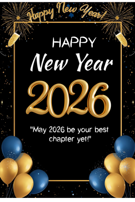 Happy New Year template 2026 | PosterMyWall