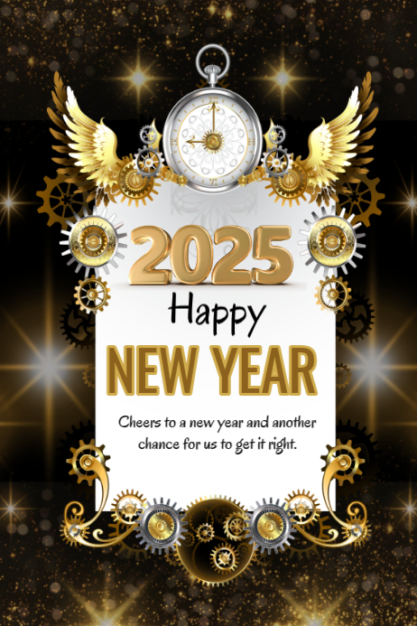 Happy New Year template 2026 | PosterMyWall
