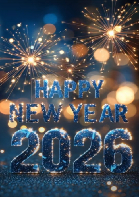 Happy New Year Template 2026 | PosterMyWall