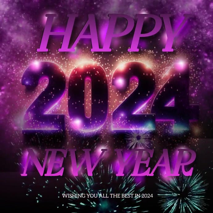 Copy of Happy New Year VIDEO DESIGN TEMPLATE | PosterMyWall