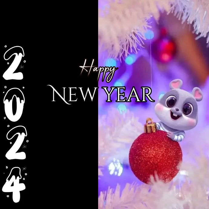 Copy of Happy New year video Instagram post (1) | PosterMyWall