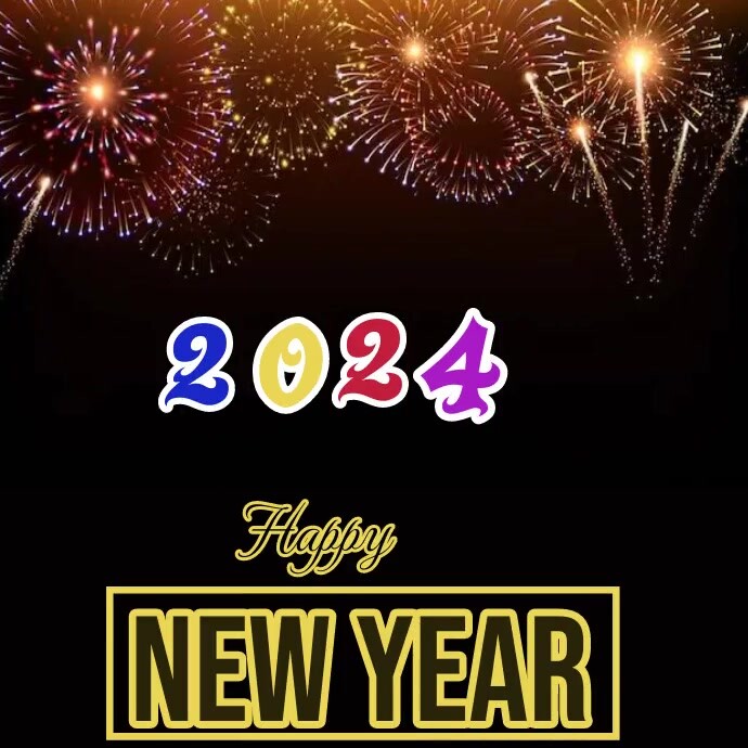 Happy new year video instagram post Template | PosterMyWall