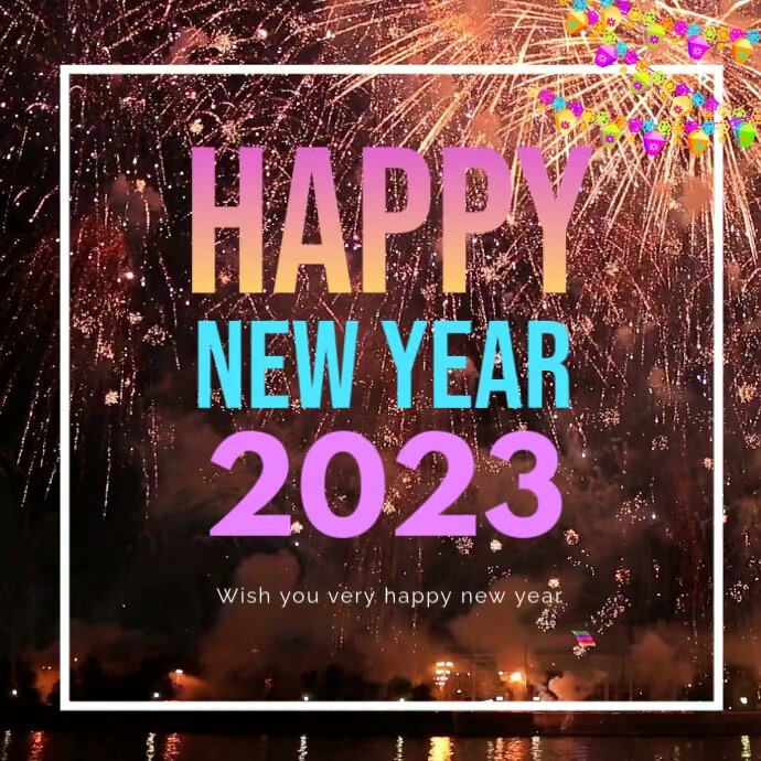 Happy New Year wish Template | PosterMyWall