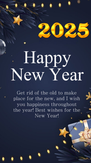 New Year Greetings 2025