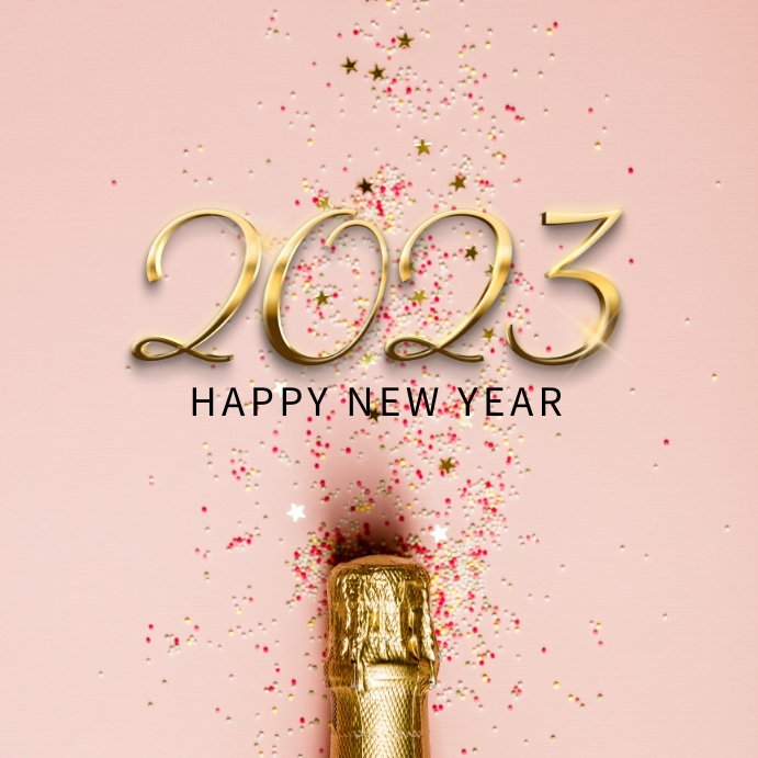 Happy new year wishes post for instgarm Template | PosterMyWall