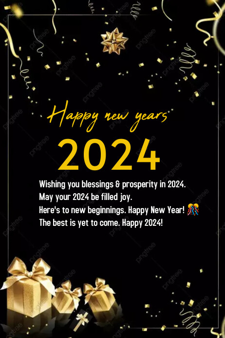 Happy new years poster online Greeting cards Template | PosterMyWall