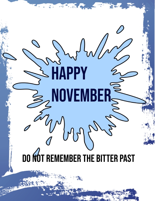 happy november Template | PosterMyWall